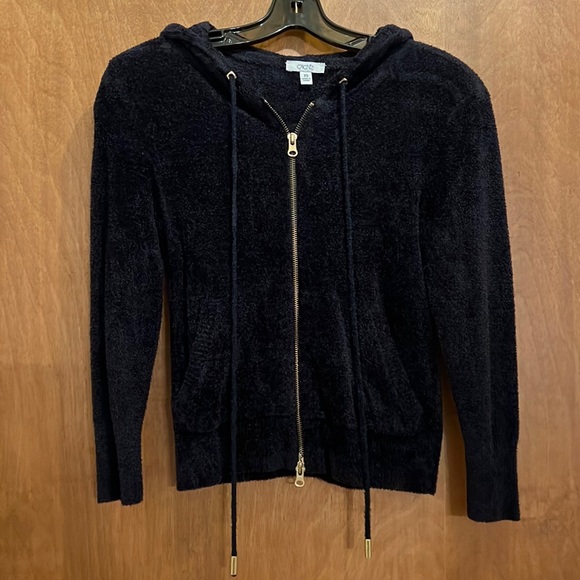 Cache | Tops | Cache Black Zip Up Hoodie | Poshmark